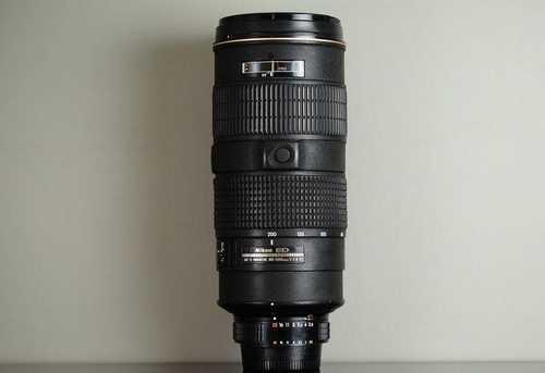Nikon 80-200mm f/2.8 D
