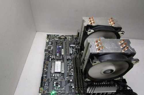 Комплект X99 + 2xXeon E5-2678V3 + 64Gb DDR4 + 512G