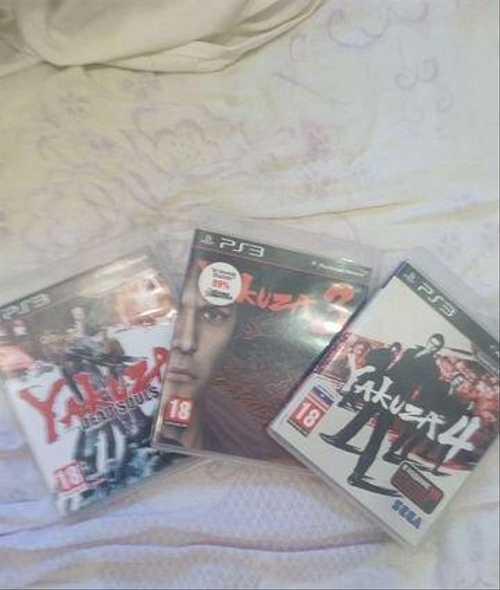 Yakuza коллекция игр для PS3