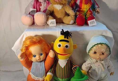 Куклы клоуны лотом старые СССР ГДР редкие