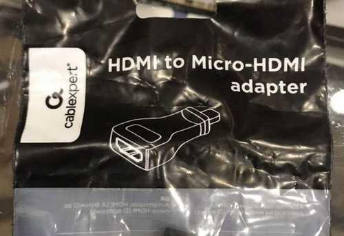 Переходник hdmi micro hdmi