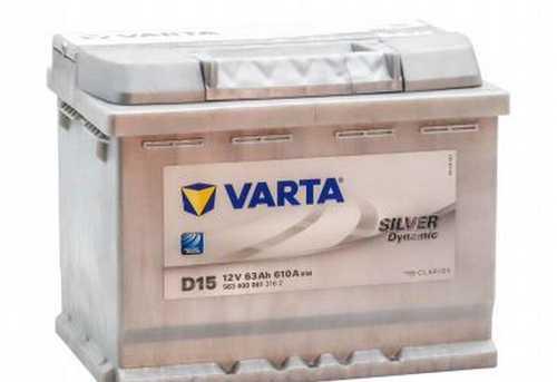 Аккумулятор Varta SD 6ст-63 оп (D15, 563 400)