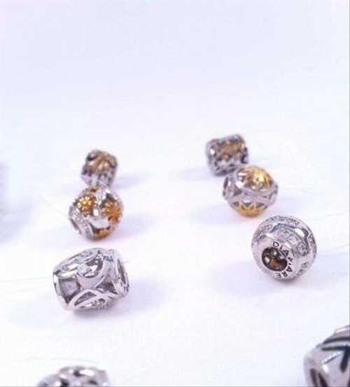 Серебряные шармы Diamare проба 925