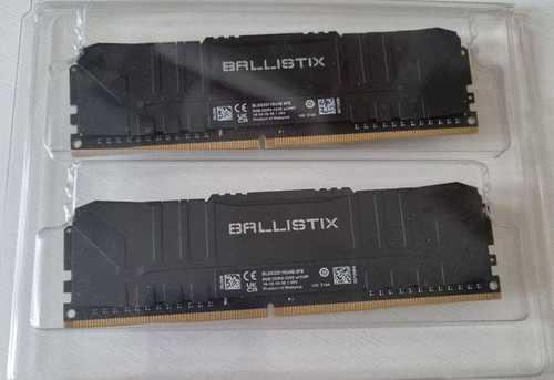 Оперативная память Crucial Ballistix 2X8 гб DDR4