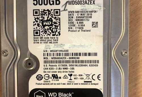 Жесткие диски WD 500 gb
