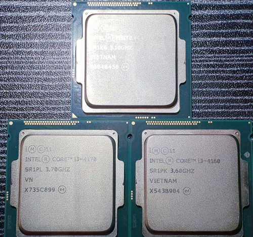 Процессоры i3 4160 / i3 4170 / Pentium G3240