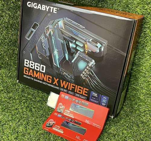 Комплект B860 gaming X wifi6E   Intel U5 245K   32