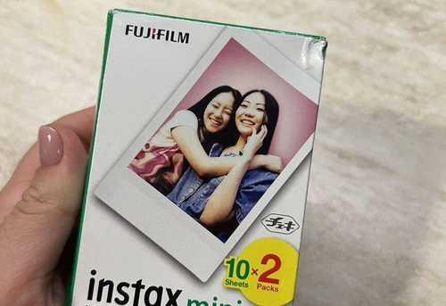 Катриджи на instax mini 20снимков