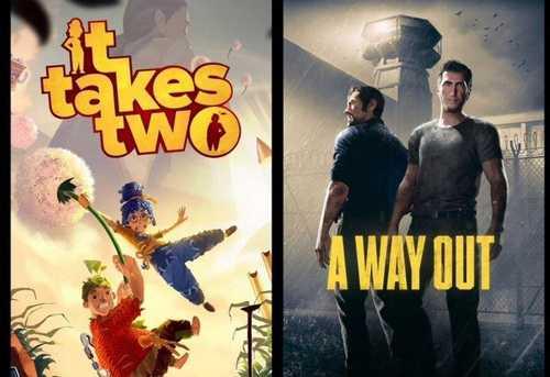 It Takes Two + A Way Out ps5