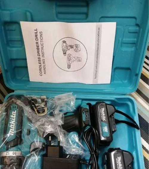 Шуруповерт makita 18v