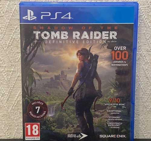 Shadow of The Tomb Raider Definitive Edition PS4