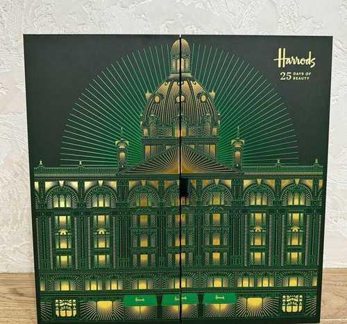 Коробка от адвент календаря Harrods без наполнения