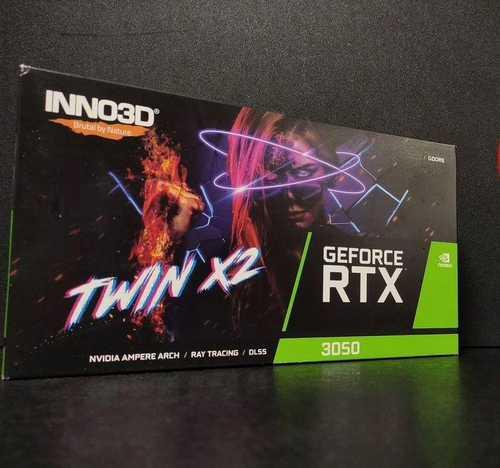 Inno3d RTX 3050 Twin X2 6gb / Обмен/Гарантия