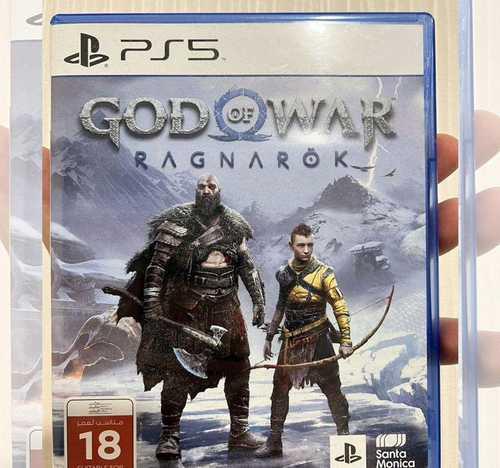 God of war ragnarok ps5 диск русская озвучка