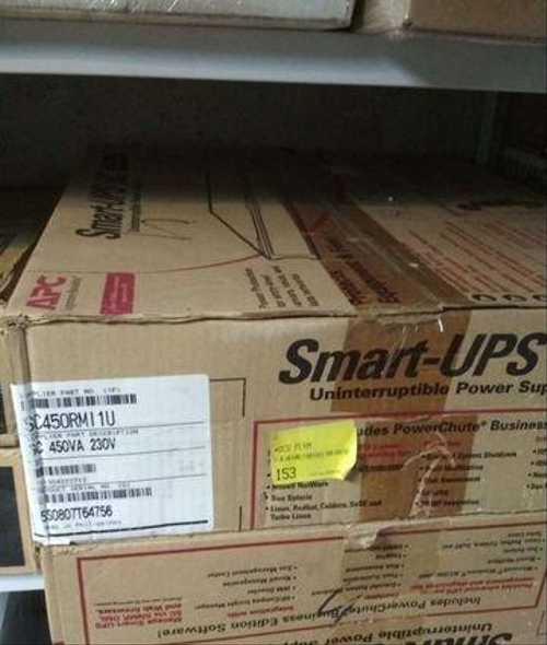 Ибп APC Smart-UPS SC 450VA 230V (sc450rmi1u)