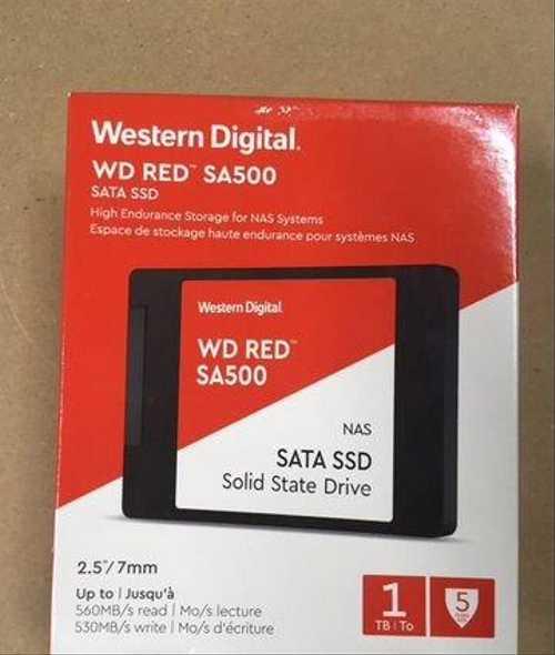 SSD WD Red SA500 1tb