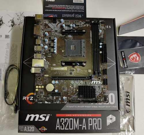 MSI A320M-A PRO материнская плата