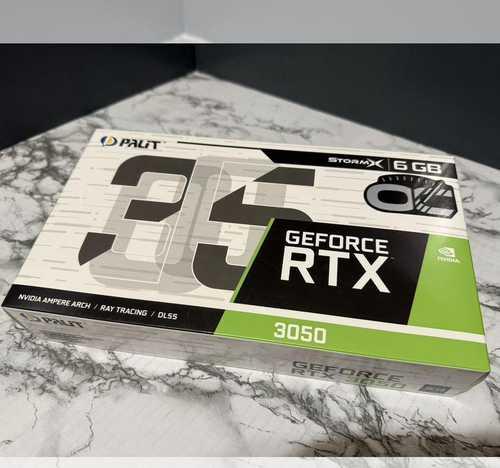 Новая видеокарта Palit GeForce RTX 3050 Stormx OC