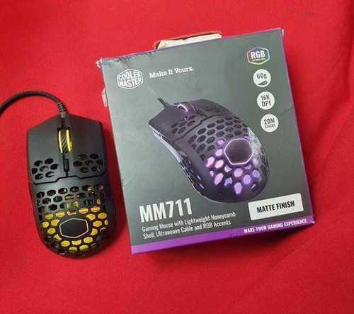 Новая Игровая мышь Cooler Master MM711