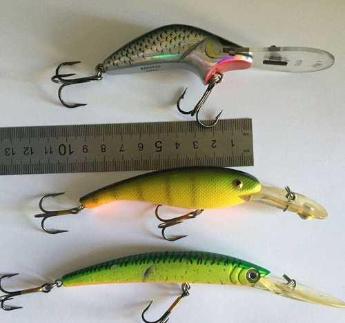 Воблеры rapala,halko,yo-zuri,cotton cordell