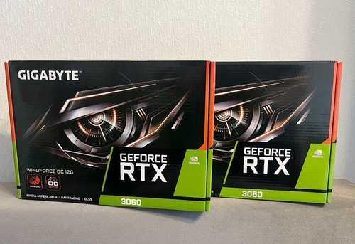 Новая видеокарта Gigabyte RTX 3060 12 gb Windforce