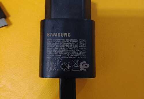 Зарядка Samsung 25w + кабель type s оригинал
