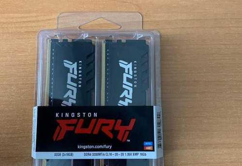 Kingston fury Beast Black 32GB DDR4