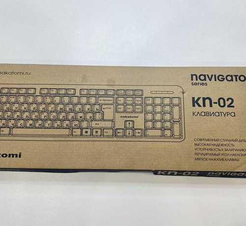 Новая клавиатура проводная Nakatomi Navigator