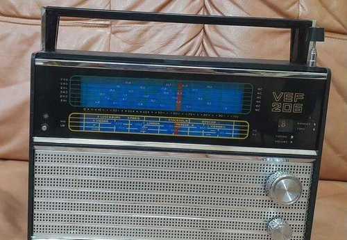 Радиоприемник "Вэф - 206". Экспорт. 70-е. СССР