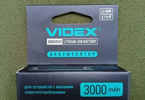 Аккумулятор Videx 18650