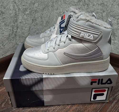 Новые утеплённые кеды "Fila Fil High "