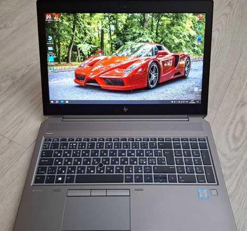 Станция hp 15.6" i7-8850H 16/512 Quadro 4GB P1000