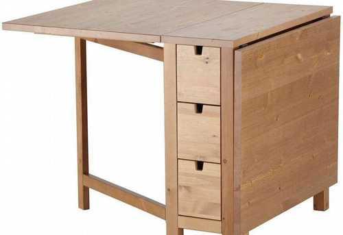 Стол деревянный раскладной IKEA