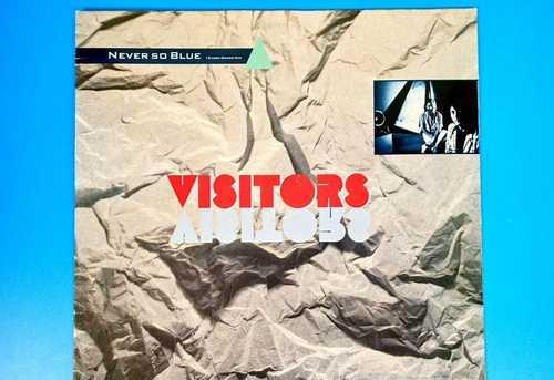 Visitors "Never So Blue" (12-Inch Dance-Mix) -LP