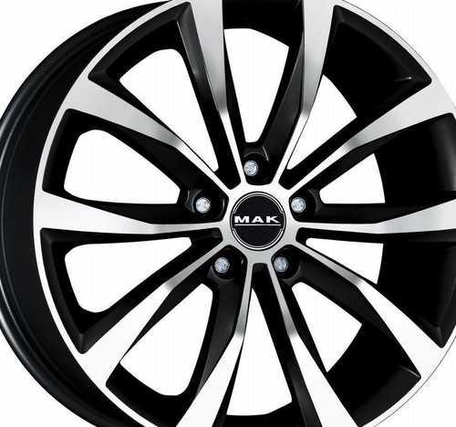 R16 5x112 6,5J ET42 D76 MAK Wolf Black Mirror