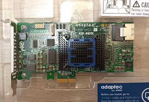 Raid контроллер Adaptec raid 6405E