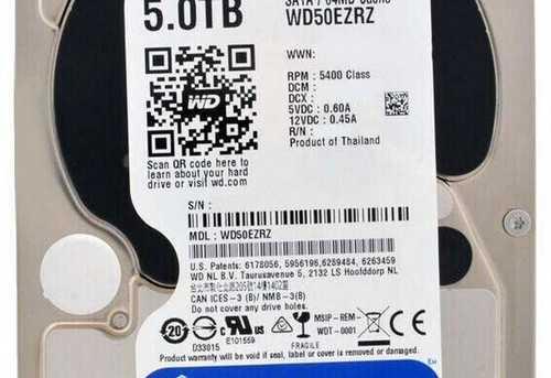 Жесткий Диск Western Digital WD50ezrz 5Tb sataiii