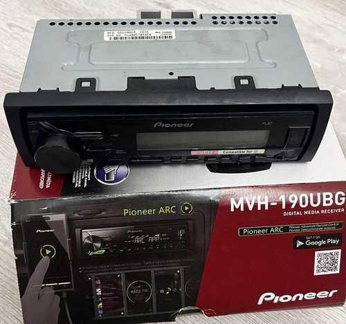 Магнитола pioneer MVH-190UBG 1din