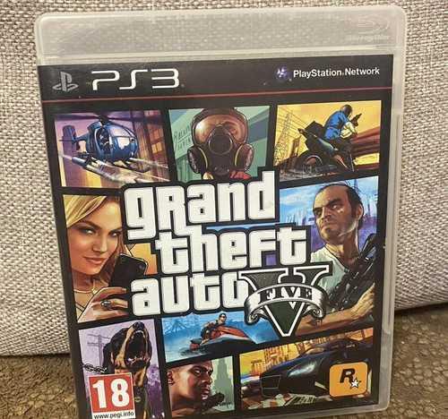 Gta 5 ps3 диск