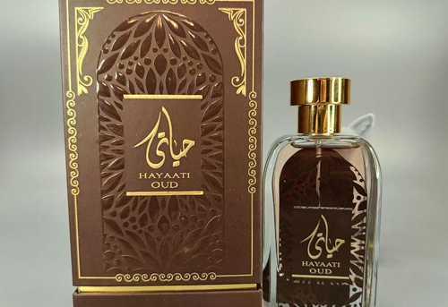 Духи Оригинал Древесные Hayaati Oud ОАЭ 100ml