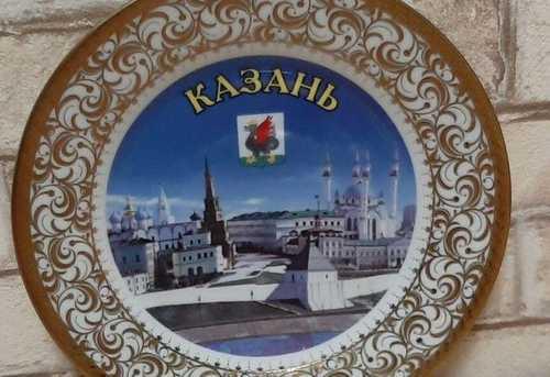 Тарелка сувенирная декоративная Казань