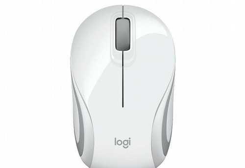 Беспроводная мышь Logitech M187, белый