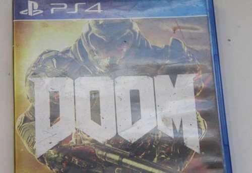 Диск doom(2016) для PS4