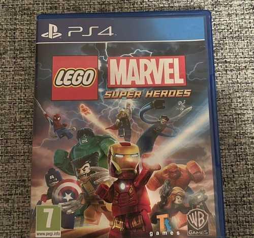 Lego marvel super heroes ps4 диск