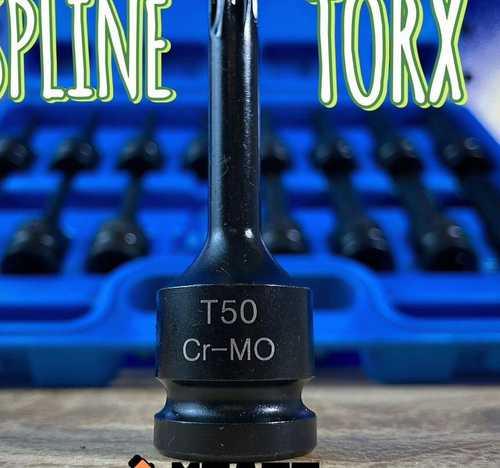 Набор ударный Torx   Spline