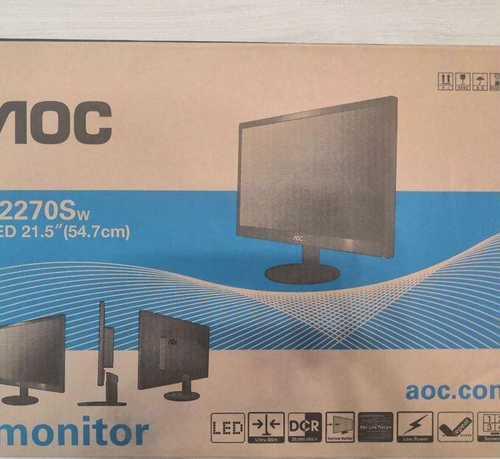 Монитор AOC E2270Sw 60Гц FHD