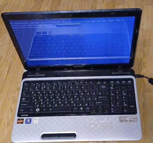 Ноутбук Toshiba satellite l750d-10x