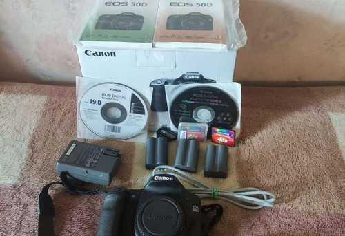Фотоаппарат Canon EOS 50D комплект