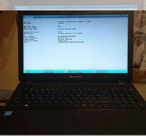 Ноутбук packard bell ms2397