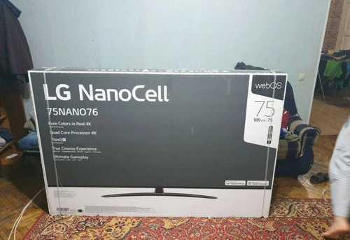 LG.75"(190 см).4K UHD.NanoCell.Smart TV.Wi-Fi